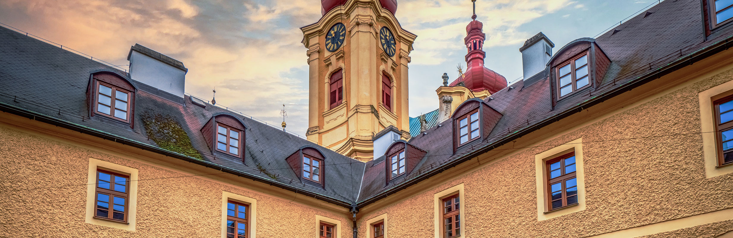Obnova střechy kláštera - Klášter Hejnice